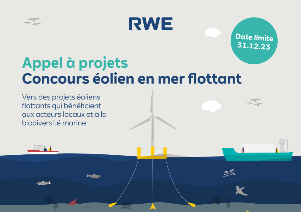 RWE lance le « Floating Wind Co-use Competition » : un appel à projets ...